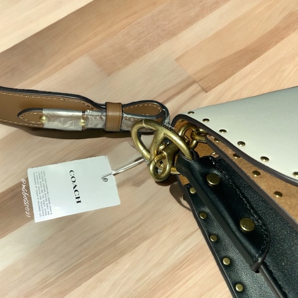 Coach | Bags | Coach Beat Shoulder Bag In Colorblock With Rivets Nwt | Poshmark